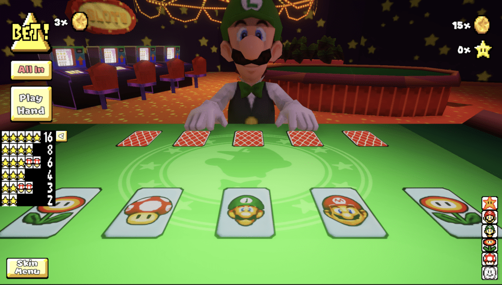 Critical Play: Luigi’s Picture Poker – The Mechanics of Magic